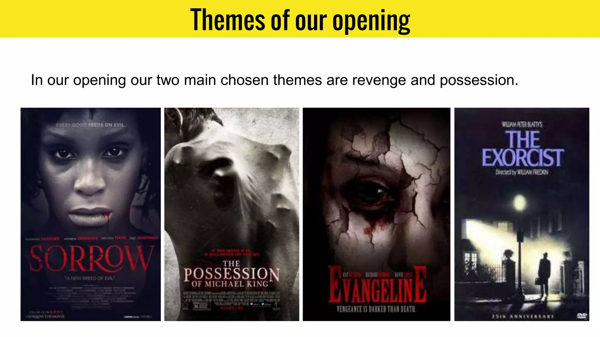Horror film themes | PPTX