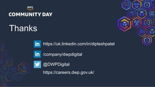 Dwp achieving cloud adoption at enterprise scale | Diptesh Patel | PPTX