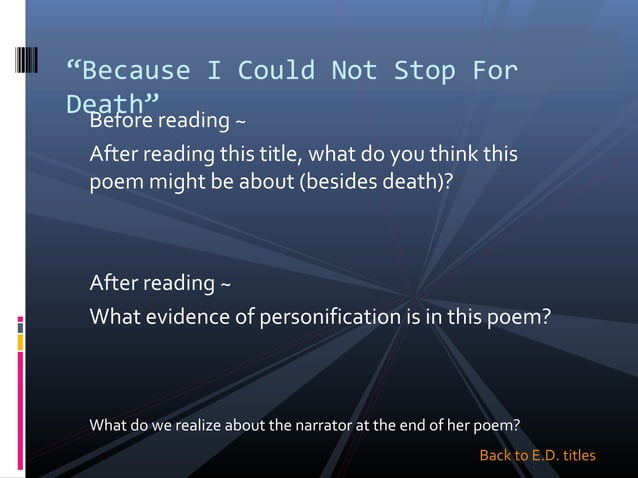 Emily Dickinson and Walt Whitman Overview | PPT