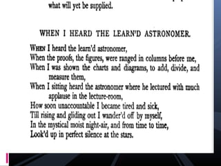 Emily Dickinson and Walt Whitman Overview | PPT