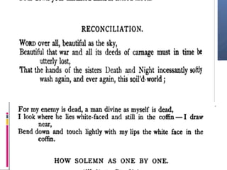 Emily Dickinson and Walt Whitman Overview | PPT