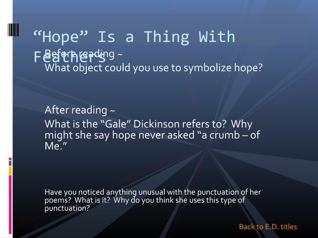 Emily Dickinson and Walt Whitman Overview | PPT