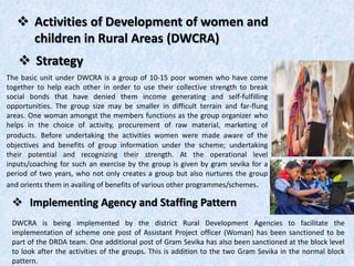 Development women child in rural areas | PPT