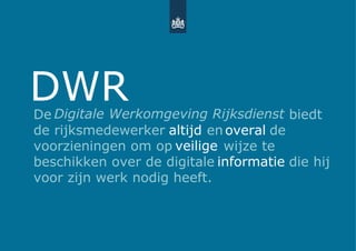 DWR in een notendop | PPT
