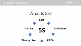5S: The Launchpad to Lean | PPT