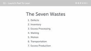5S: The Launchpad to Lean | PPT