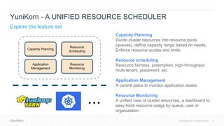 Next Generation Scheduling for YARN and K8s: For Hybrid Cloud/On-prem Environment to run Mixed ...