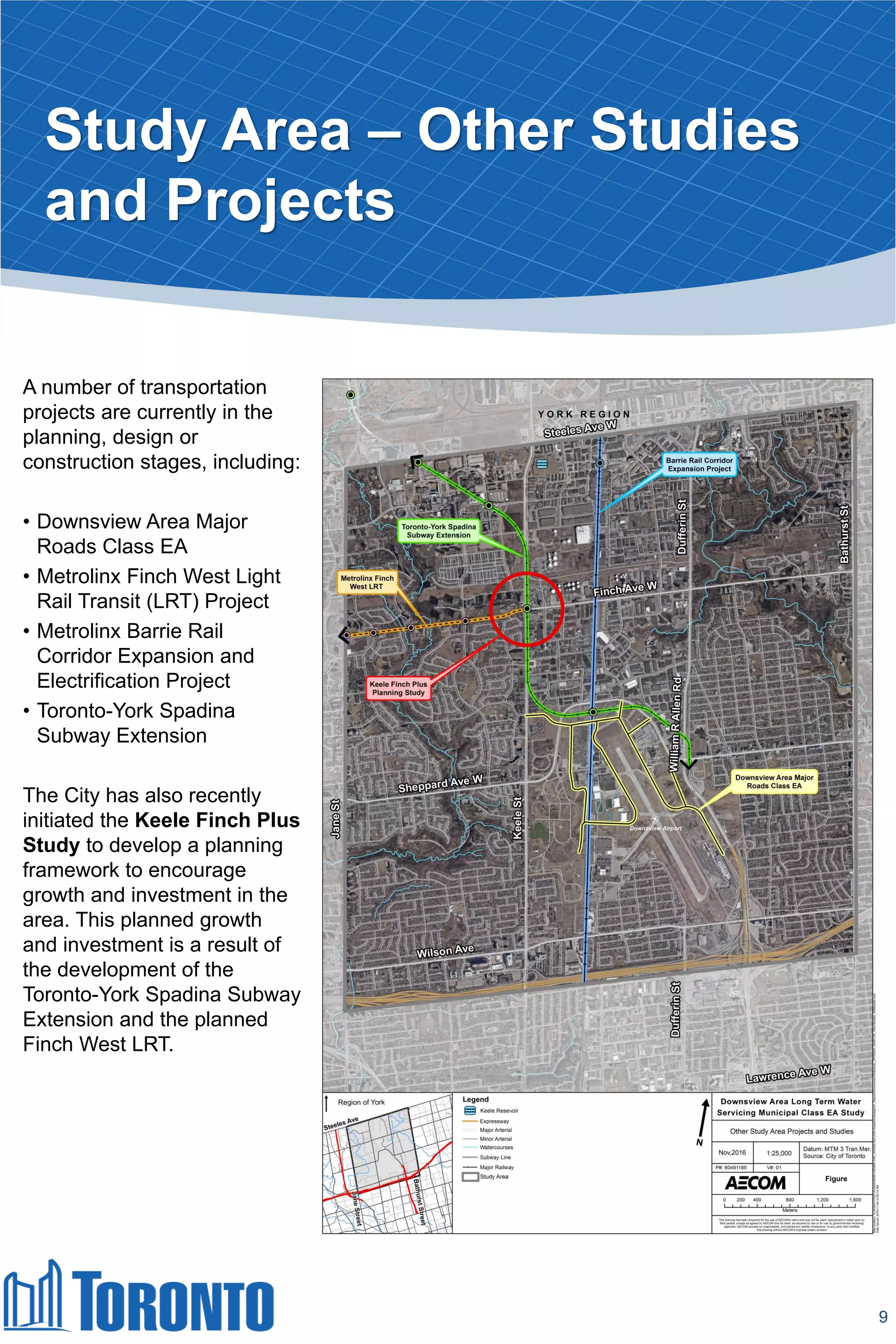 Downsview Water Service Improvement Study Maps | PPTX