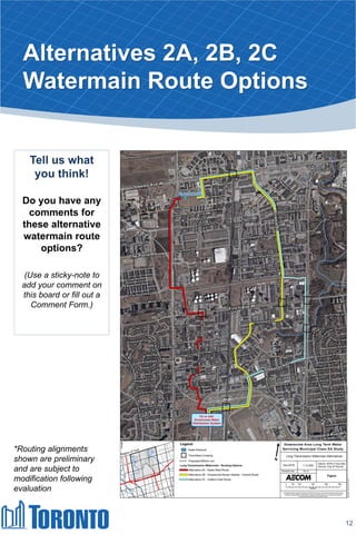 Downsview Water Service Improvement Study Maps | PPTX