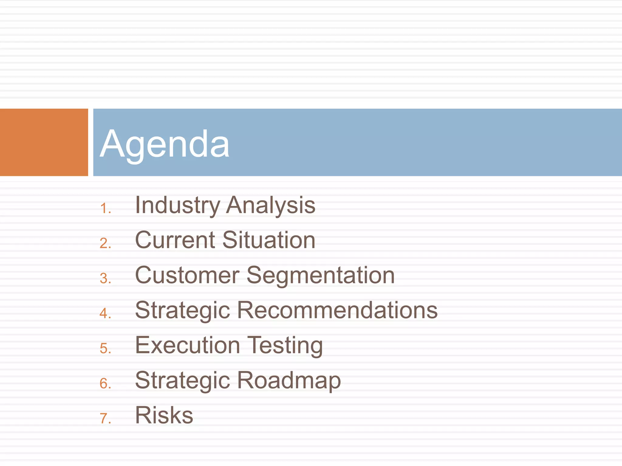 Strategic Assessment of an Industry in Peril | PPT