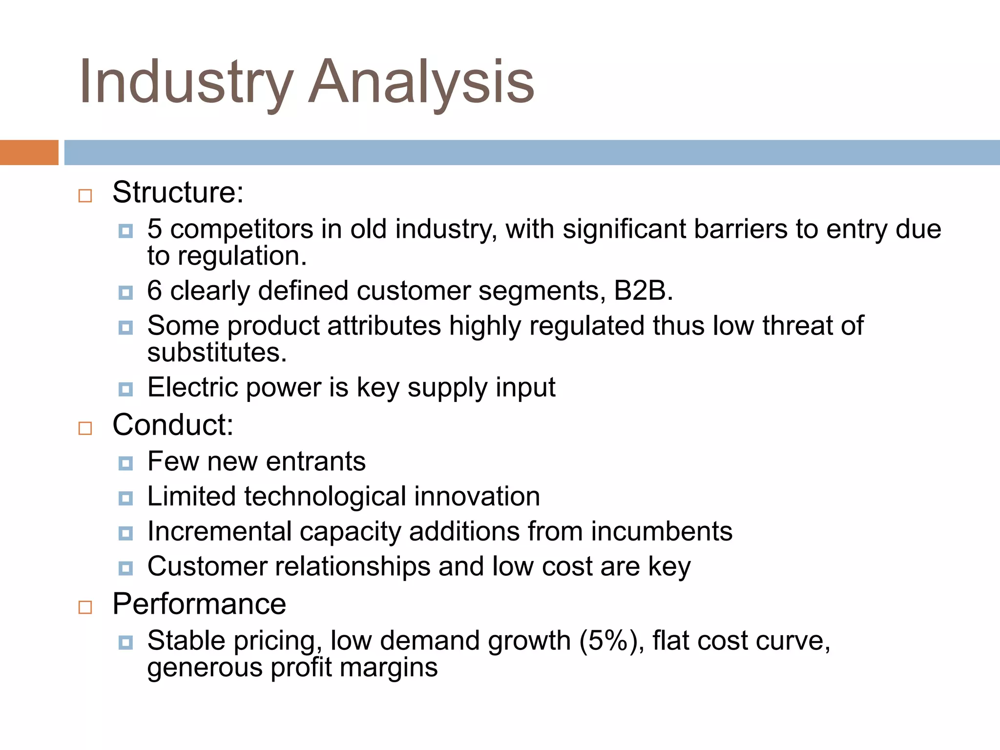 Strategic Assessment of an Industry in Peril | PPT