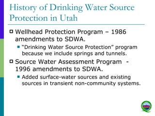 Drinking Water Source Protection Program | PPT