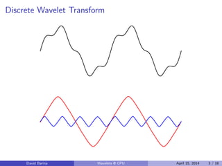 Wavelets @ CPU | PPT