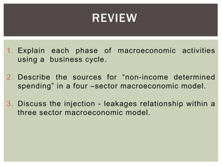 Topic 8 - Business Cycle & Economic Fluctuations | PPTX