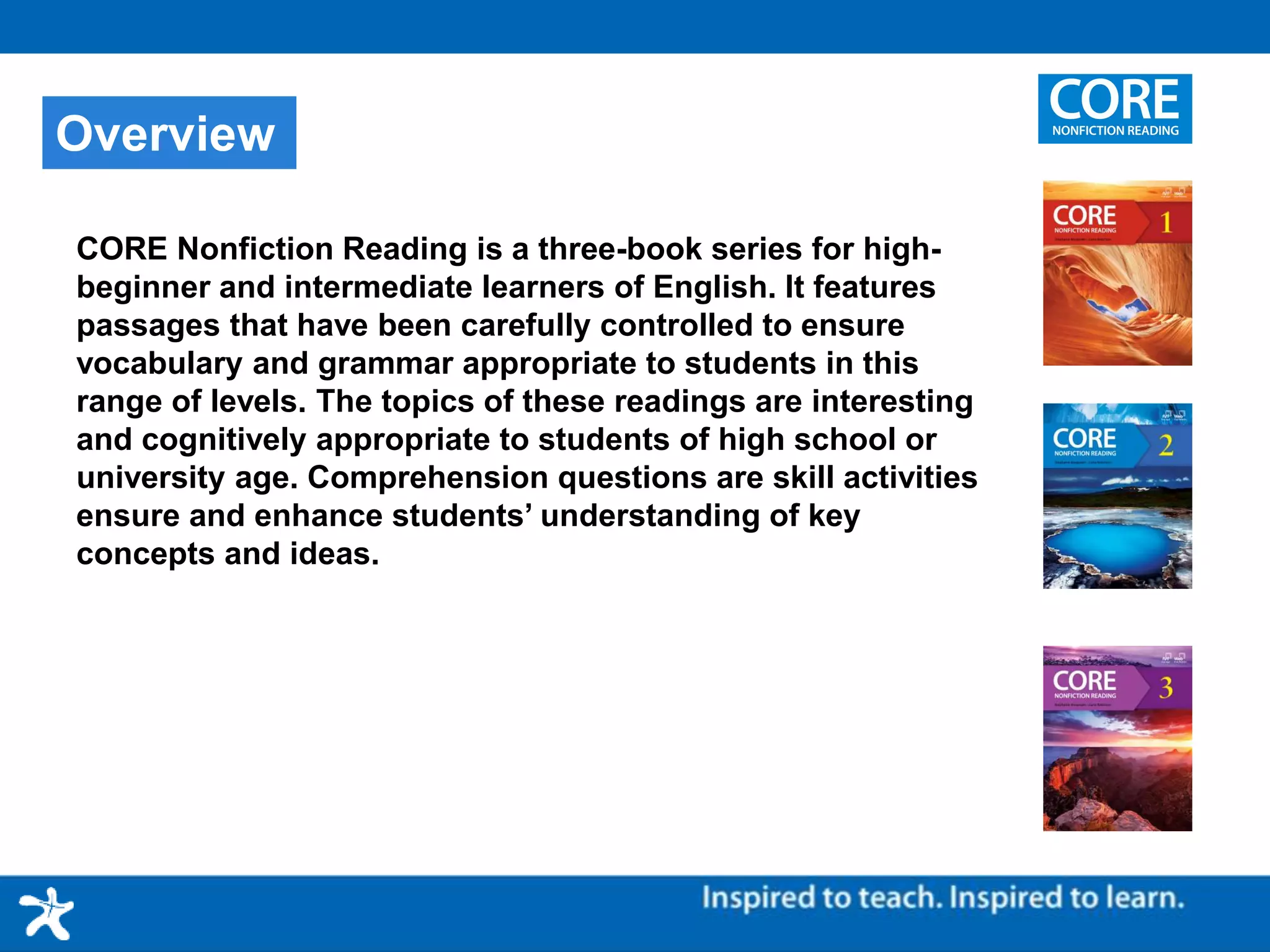 CORE Nonfiction Reading | PPTX