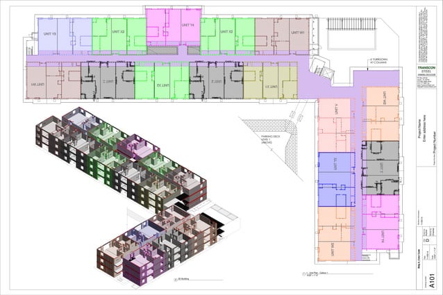 Revit BIM Color Coded Unit Modeling | PPT