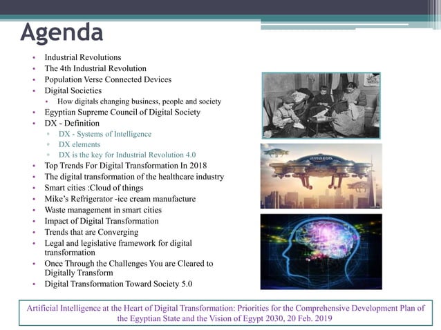 Artificial Intelligence at the Heart of Digital Transformation ...