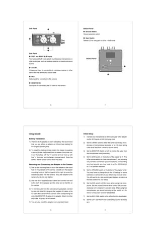 Beachtek DXA-SLR | PDF