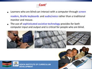 Ict technology for special needs pupils (assistive technology) | PDF