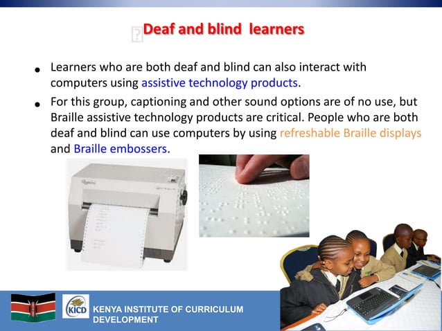 Ict technology for special needs pupils (assistive technology) | PDF ...