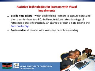 Ict technology for special needs pupils (assistive technology) | PPT