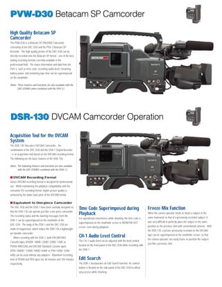 Dxc d30 | PDF