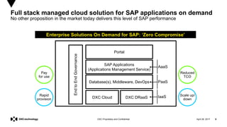 DXC ESO for SAP Client Event presentation | PPTX