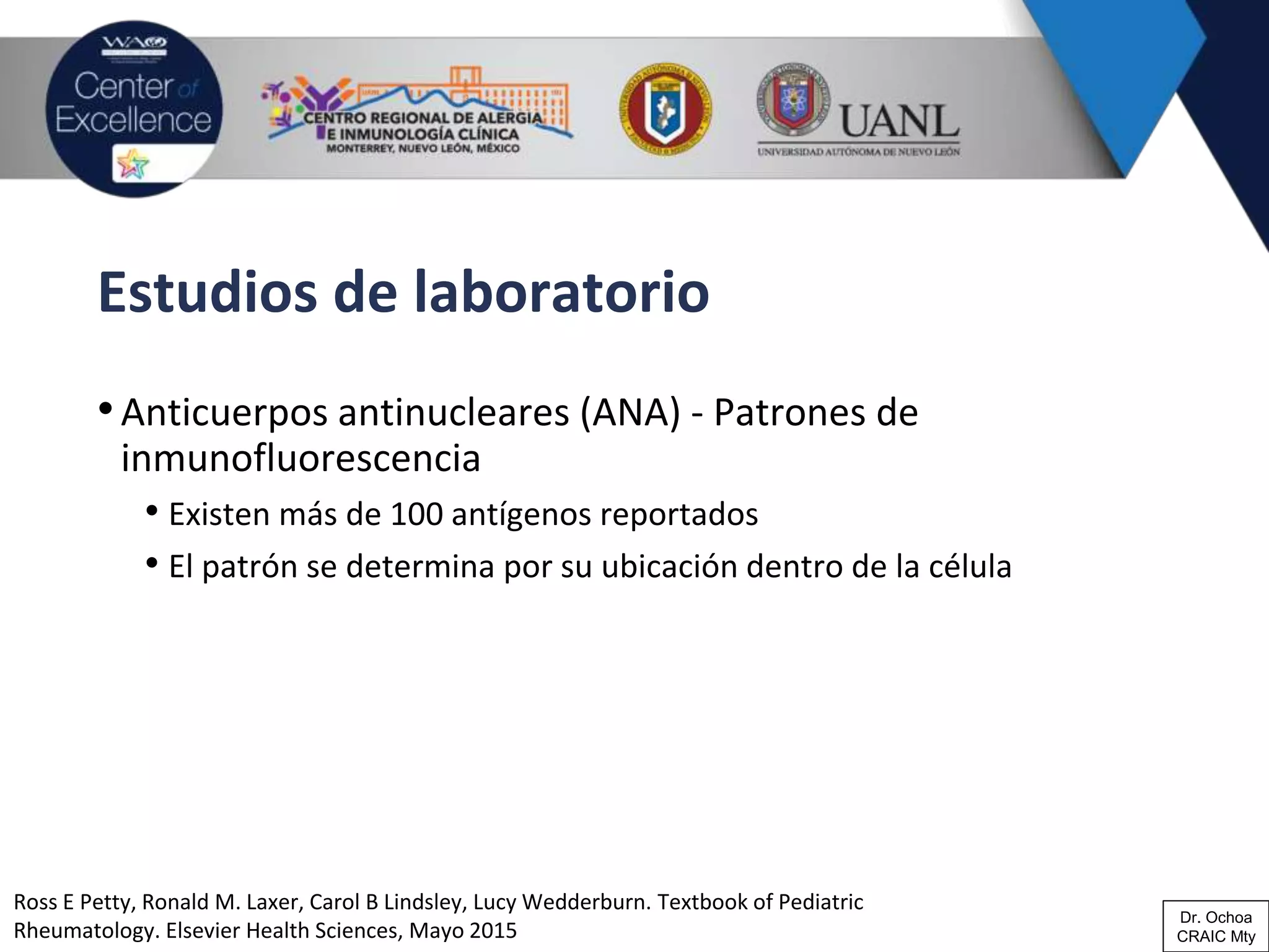 Diagnóstico clínico y estudios en padecimientos reumatológicos | PDF ...