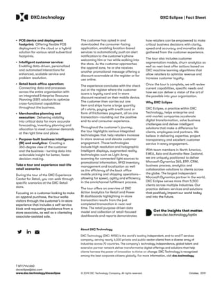 Dxc retail experience center | PDF