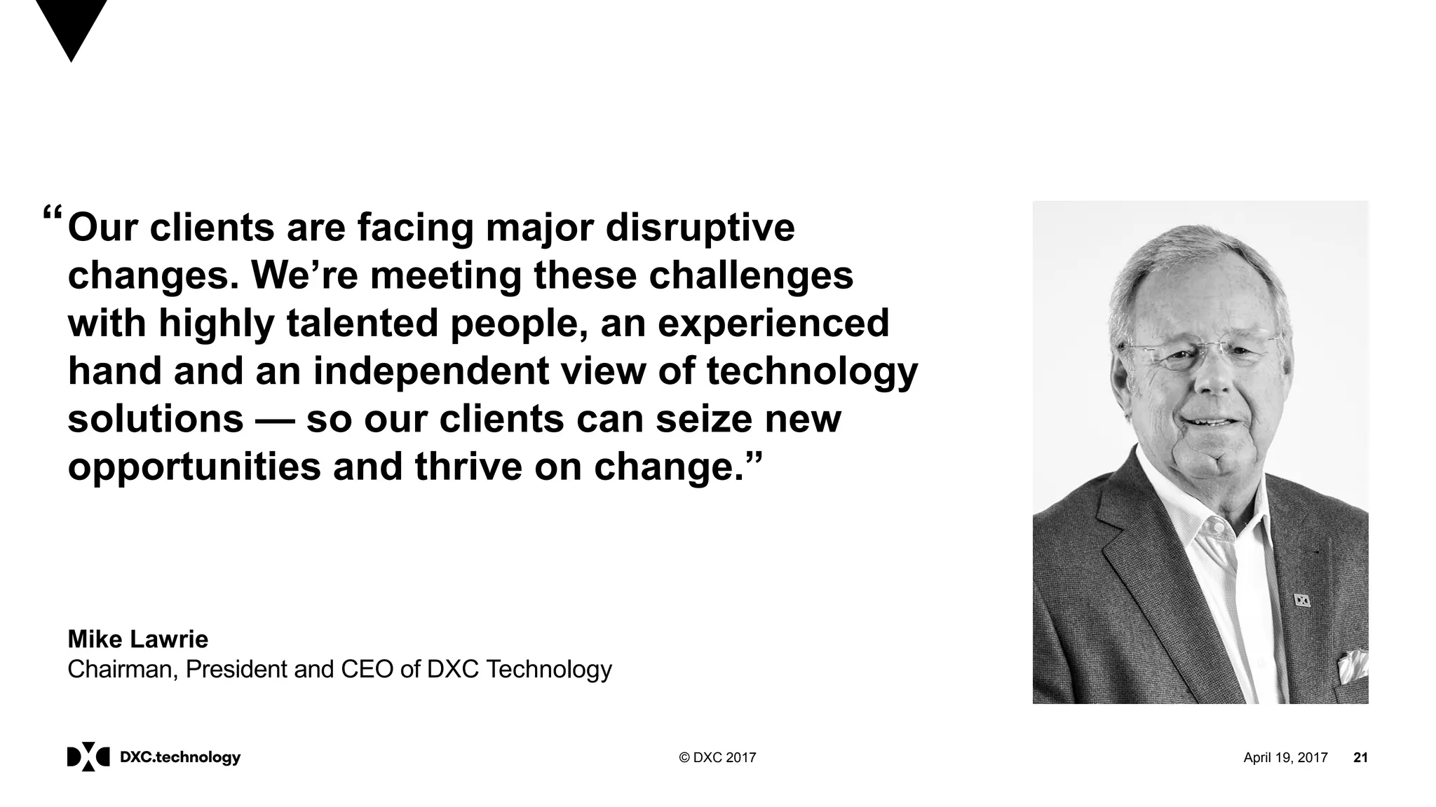 DXC Technology Corporate Overview | PDF