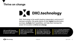 DXC Technology Corporate Overview | PDF