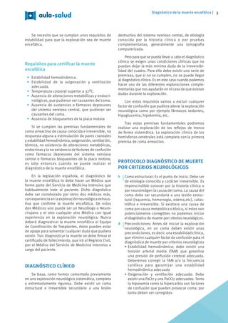 Dx de muerte encefalica | PDF