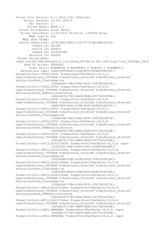 Dx diag | TXT | Video Software | Computer Software and Applications