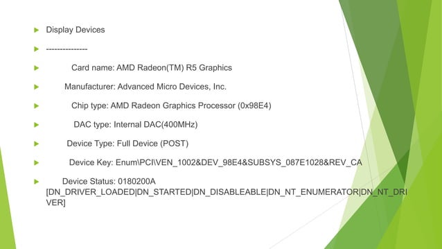 DX DIAG System Information.pptx | Operating Systems | Computer Software ...