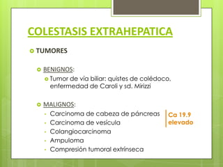 DX DIFERENCIAL: COLESTASIS | PPT