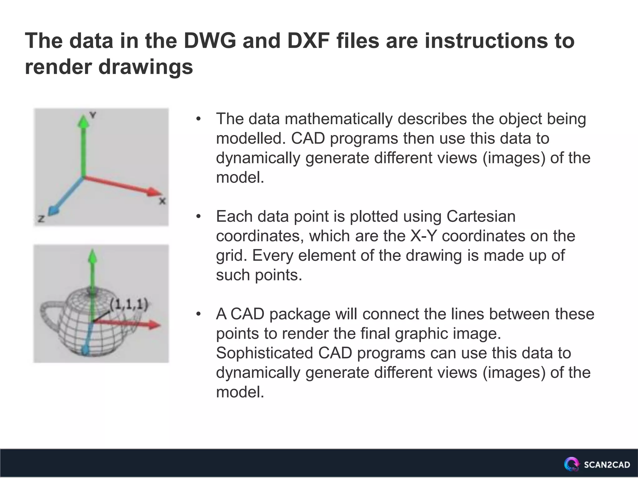 DXF versus DWG: A Comparison of Vector Graphic File Formats | PDF