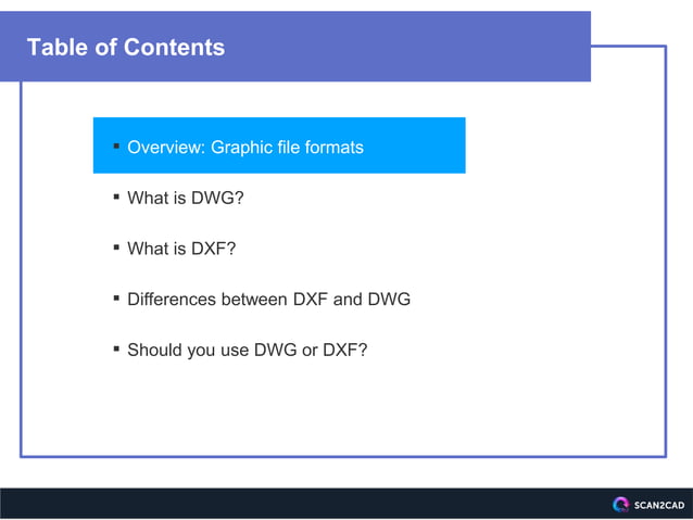 DXF versus DWG: A Comparison of Vector Graphic File Formats | PPT ...