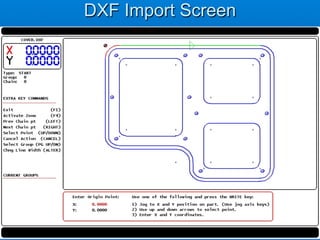 DXF Import & Programming | PPT