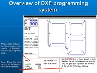 DXF Import & Programming | PDF
