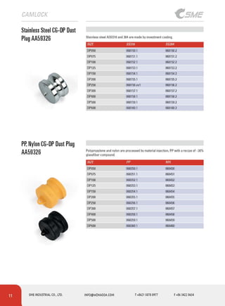 SME Cam and Groove hose couplings camlock quick disconnect adapter ...