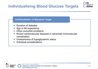 Diagnosis and initial evaluation of diabetes | PPT