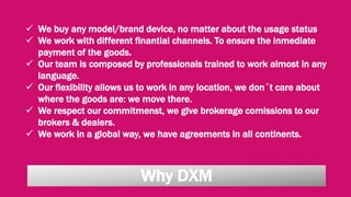 Dxm Services Presentation | PPT