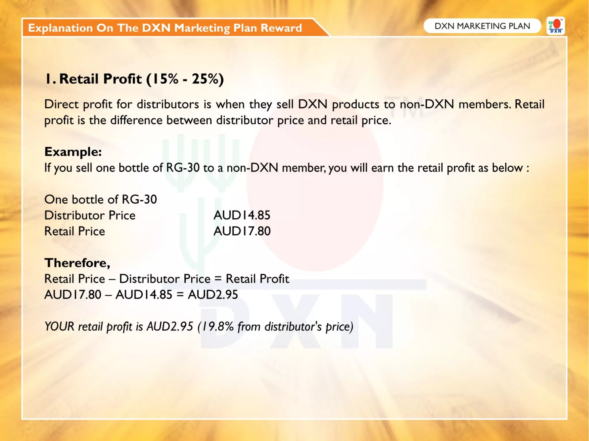 DXN Marketing Plan | PPT
