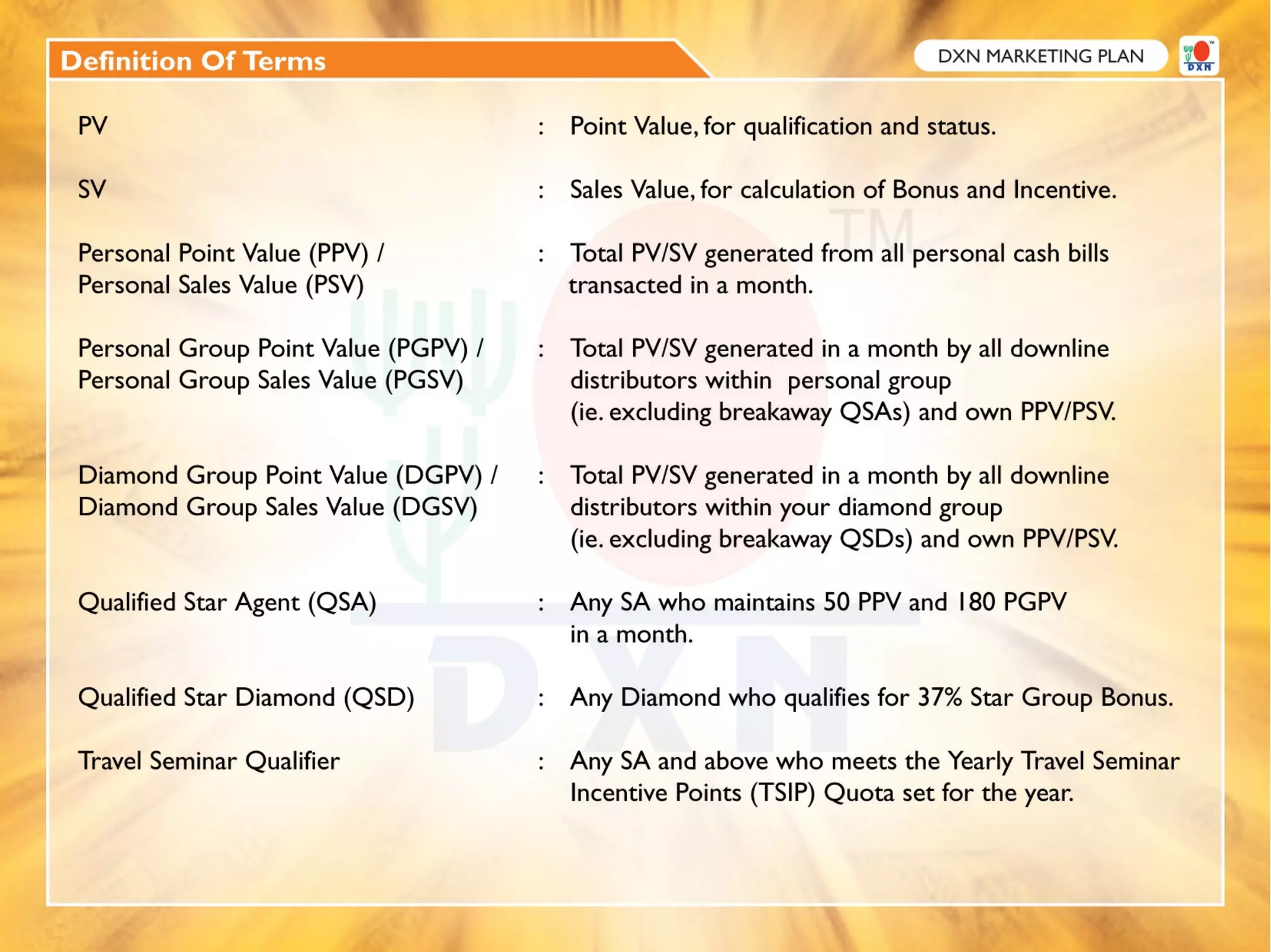 DXN Marketing Plan | PPT