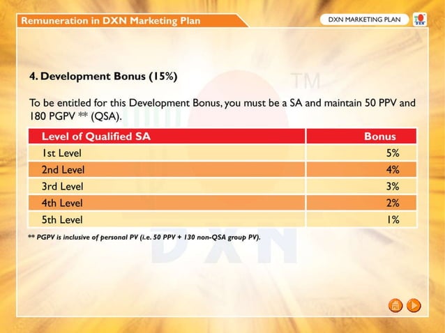 DXN business plan explained - DXN маркетинговый план | PPT