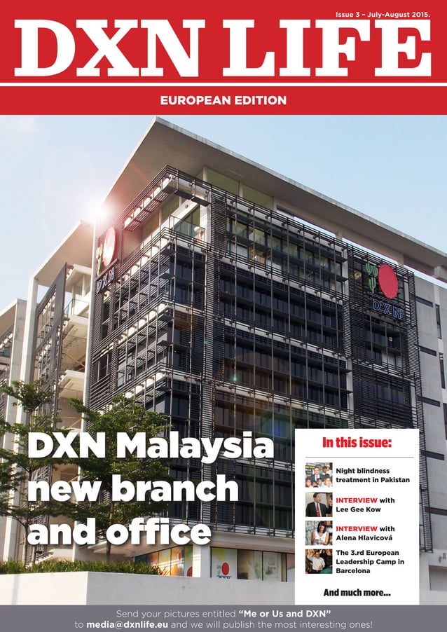 DXN LIFE MAGAZIN - EUROPEAN EDITON 3 | PDF