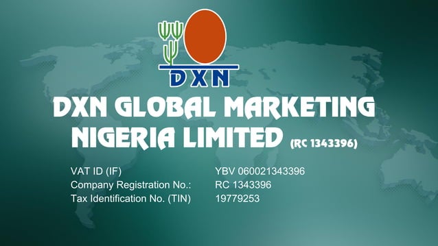 DXN Malaysia Ganoderma MLM company profile | PDF