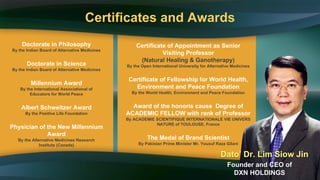 DXN Malaysia Ganoderma MLM company profile | PDF