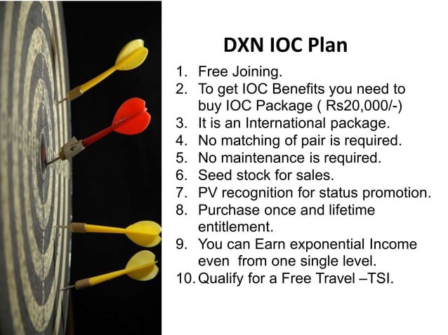 Dxn marketing plan ioc 28 11-19 | PPTX
