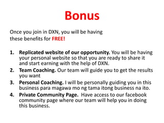 Dxn special kit | PPT